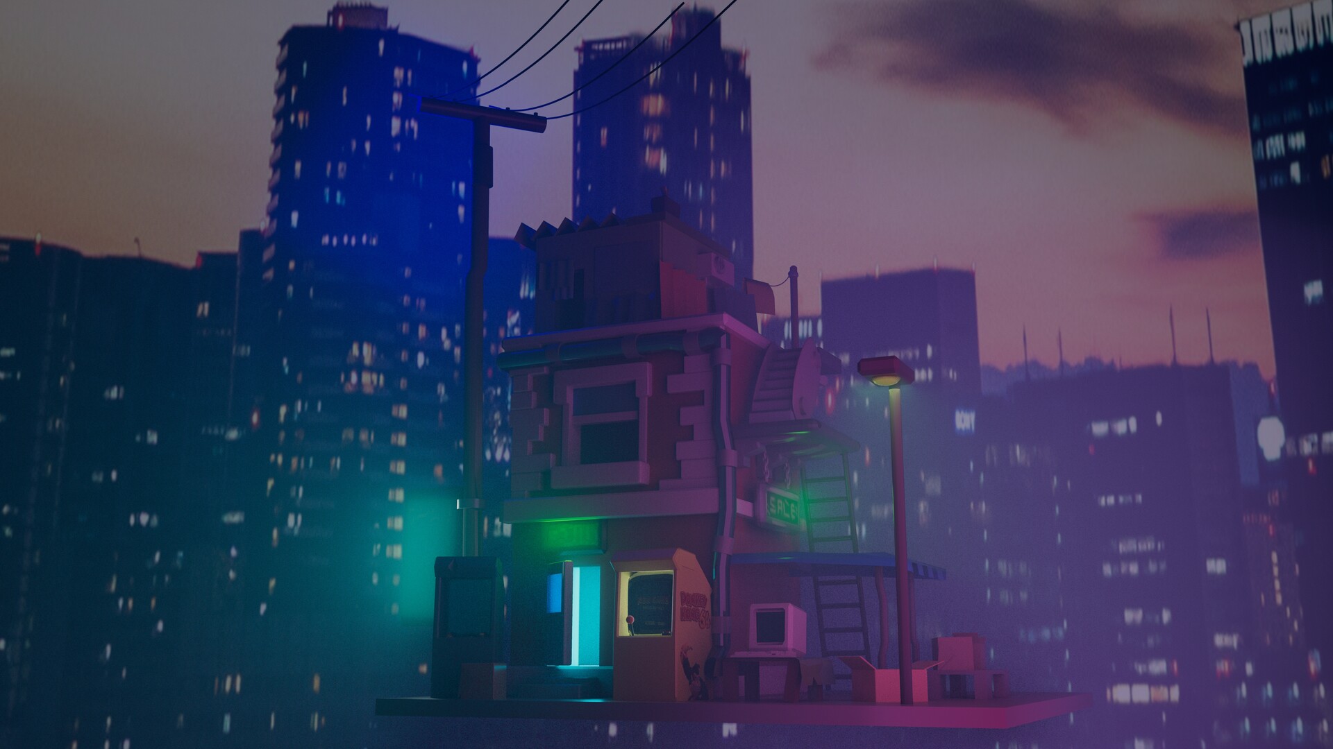 ArtStation - My very first 3D- project, 2023