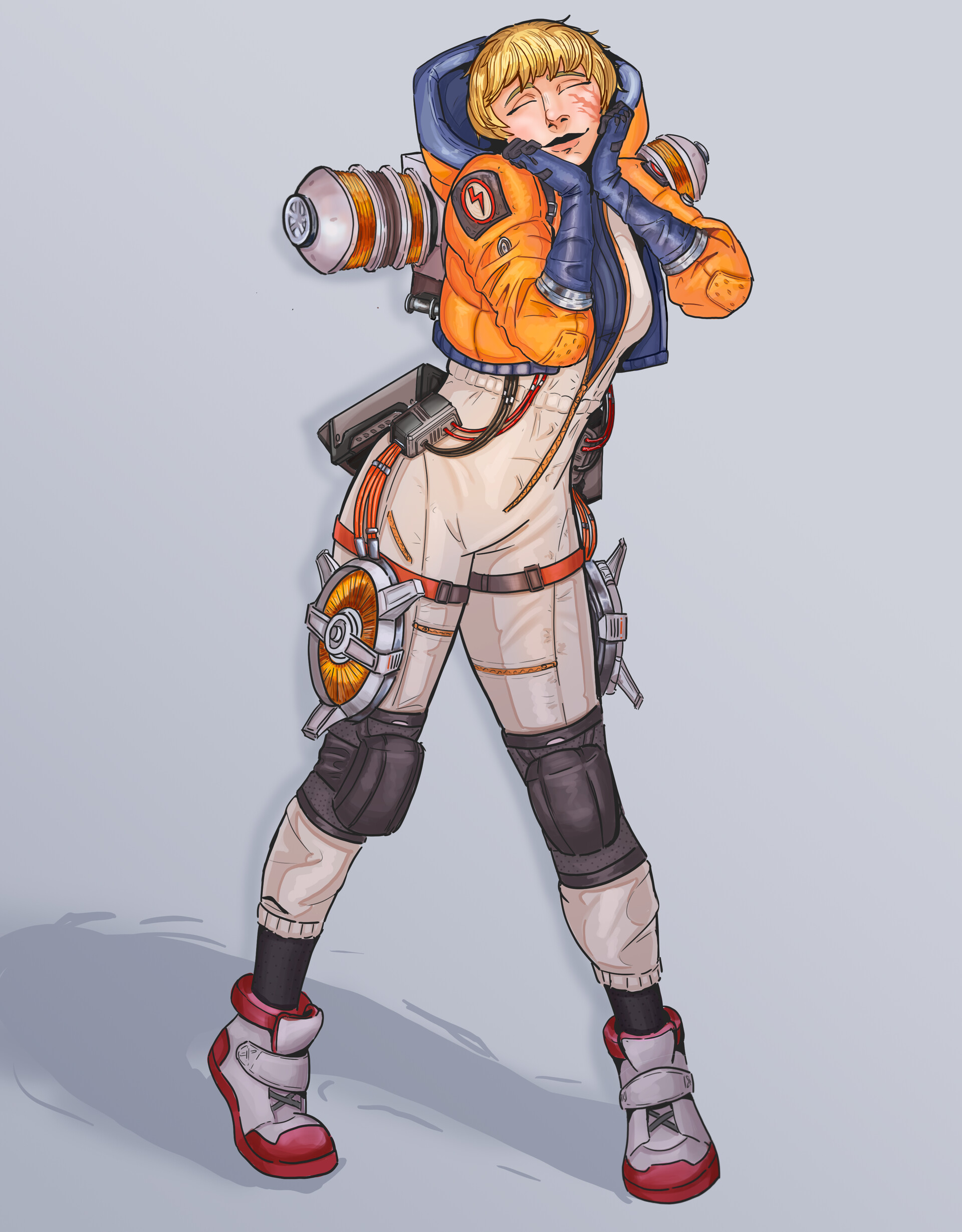 ArtStation - Wattson - Apex Legends Fanart