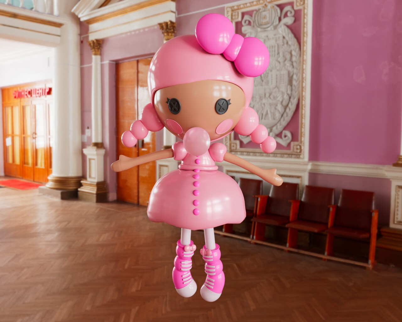 ArtStation - Bubbles Smack 'N' Pop Lalaloopsy 3D Model