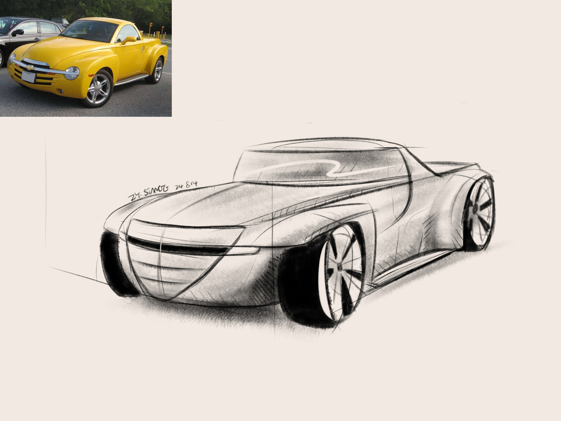 ZY_stance - Chevy SSR reimagined