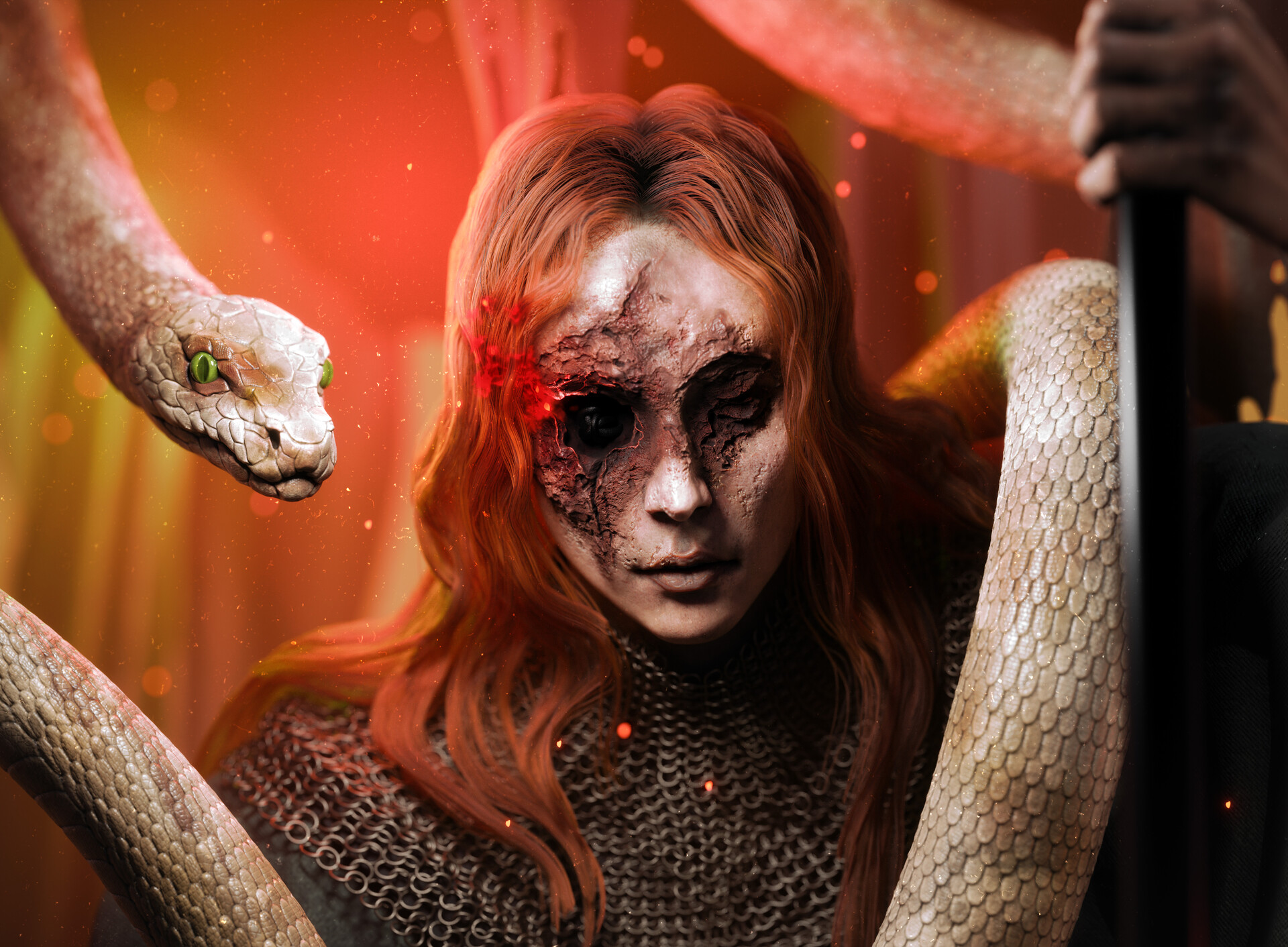 ArtStation - Elden Ring Fanart, Messmer The Impaler (Base serpent version)