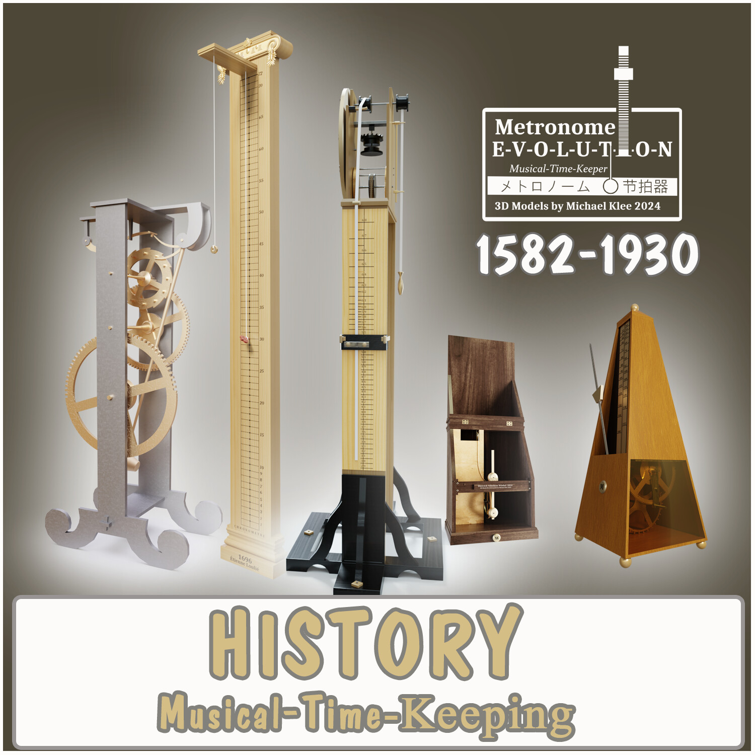 Michael Klee - Metronome - Chronometer - Musical Time Keeping - History