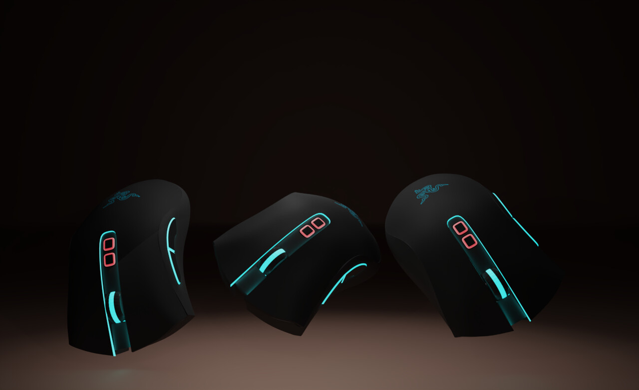ArtStation - Gaming Mouse Design Concept