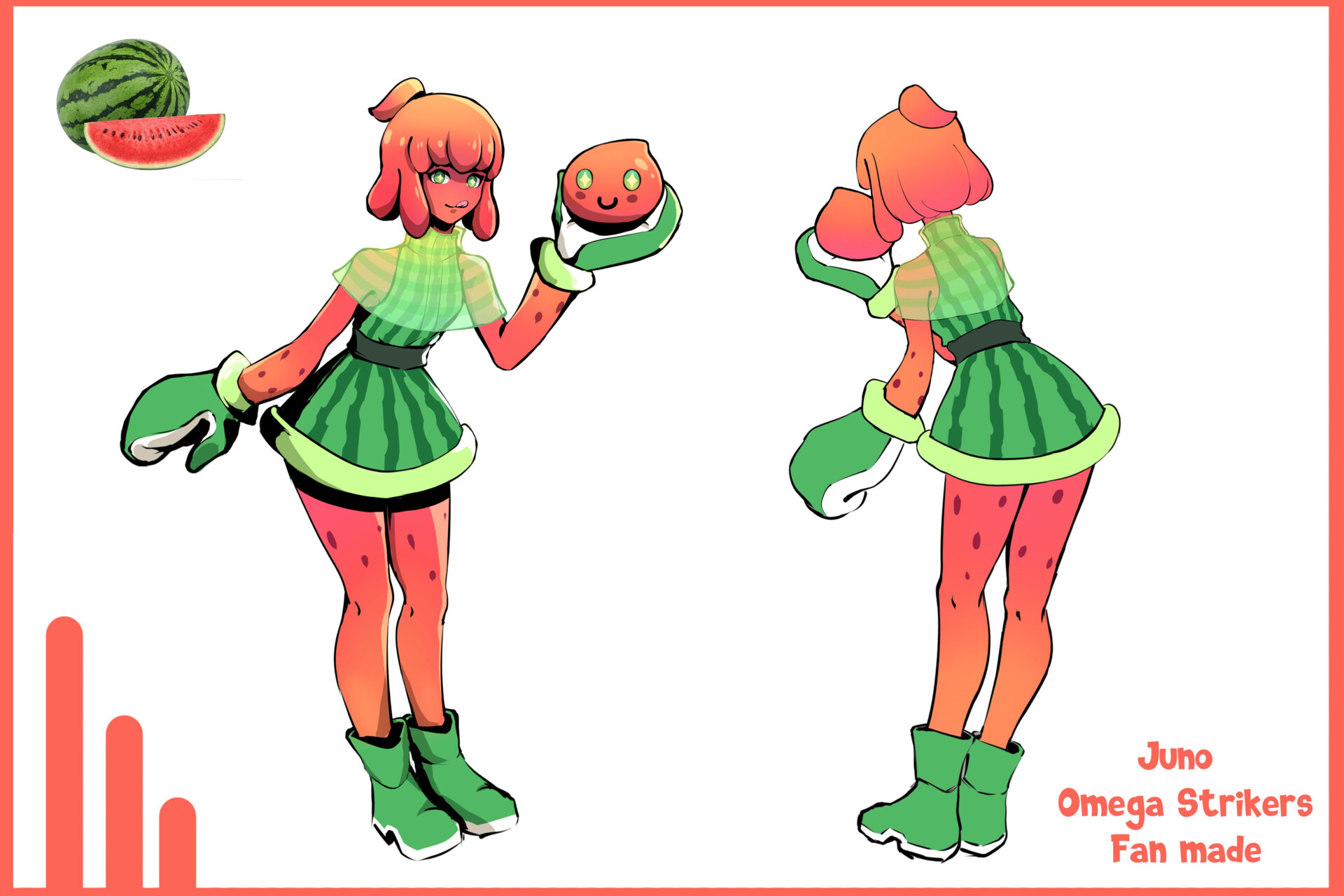 ArtStation - Fanmade watermelon skin
