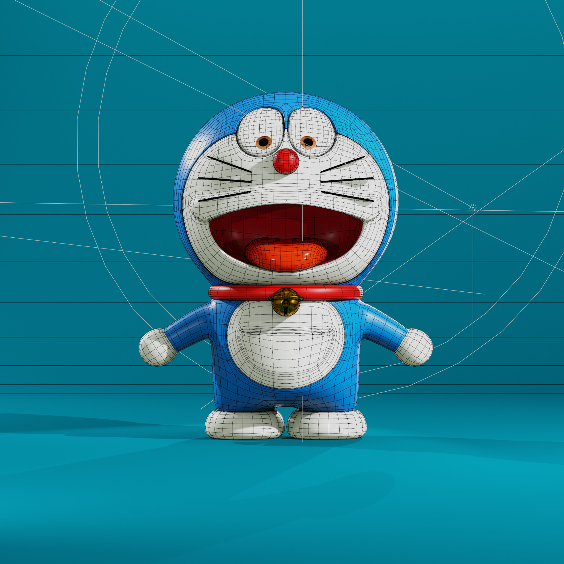 how to draw doraemon in pc