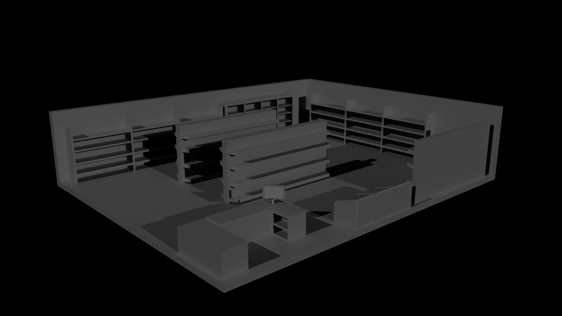 ArtStation - Mini market