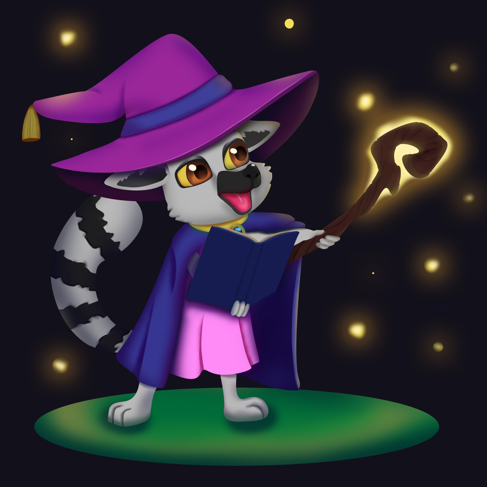 ArtStation - Magic Lemur