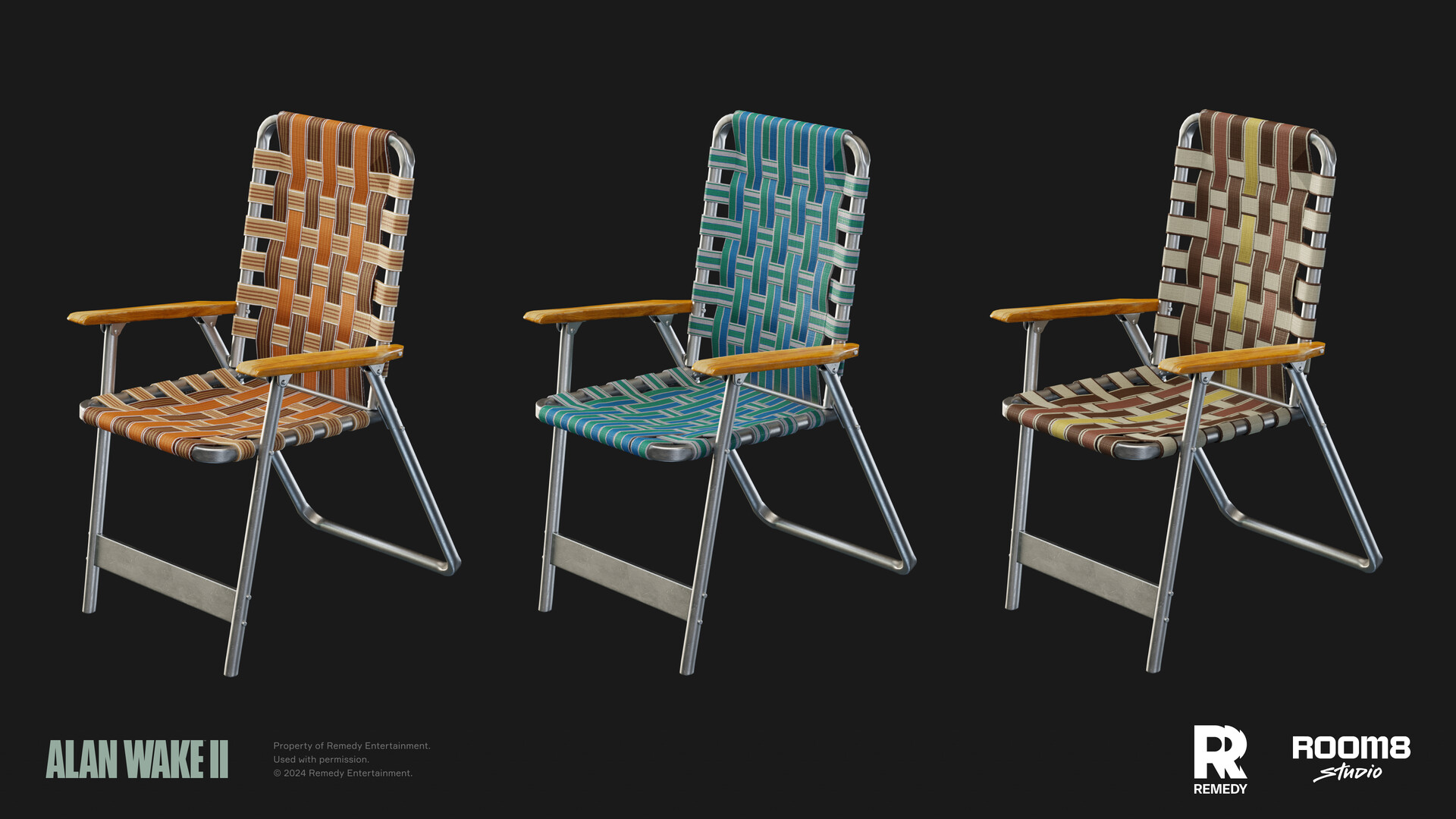 Room 8 Studio - Portfolio - Props (Alan Wake 2)