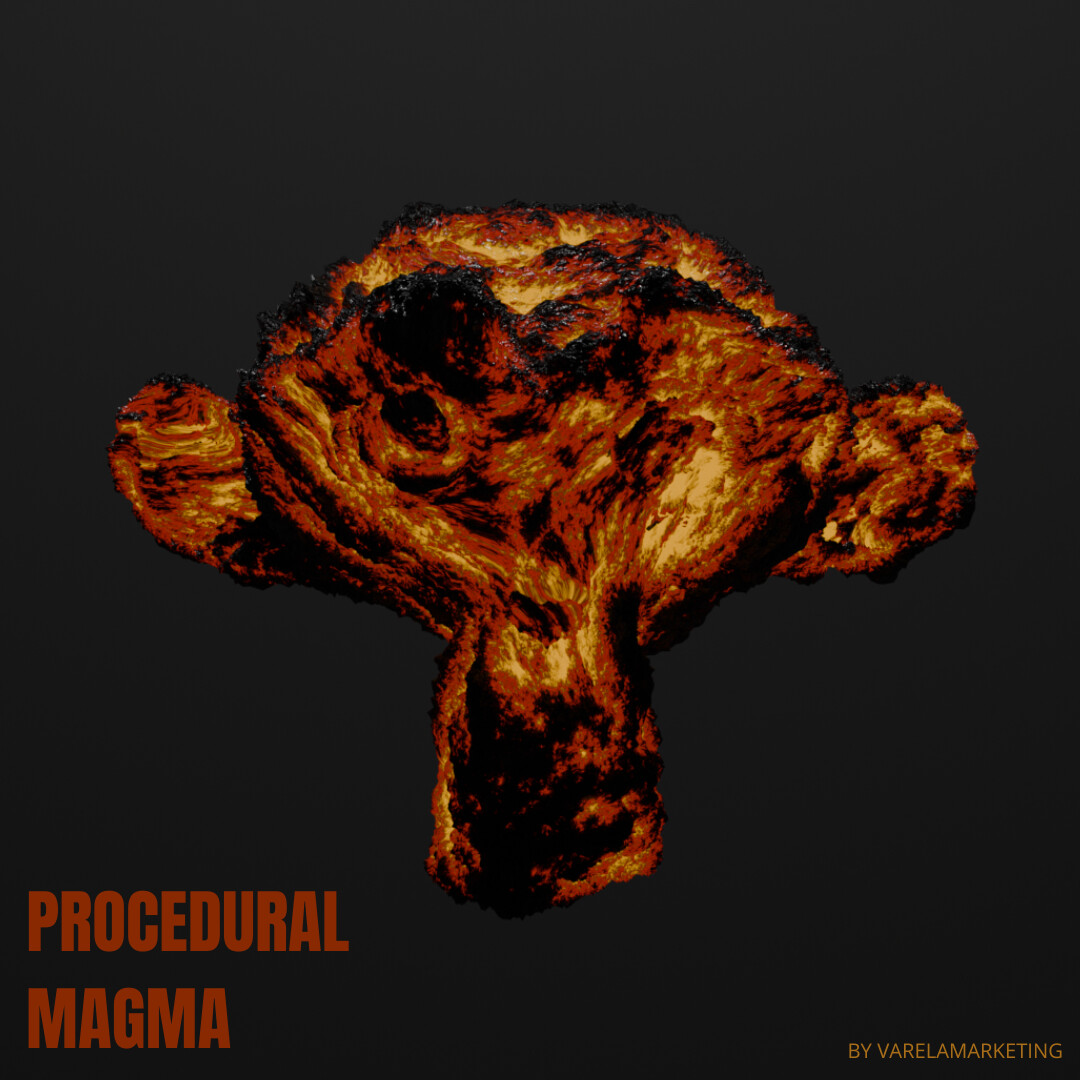 ArtStation - Procedural Magma