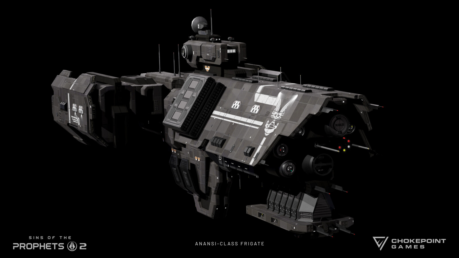 Jacob Stokes - Sins of the Prophets 2 - Anansi-class frigate