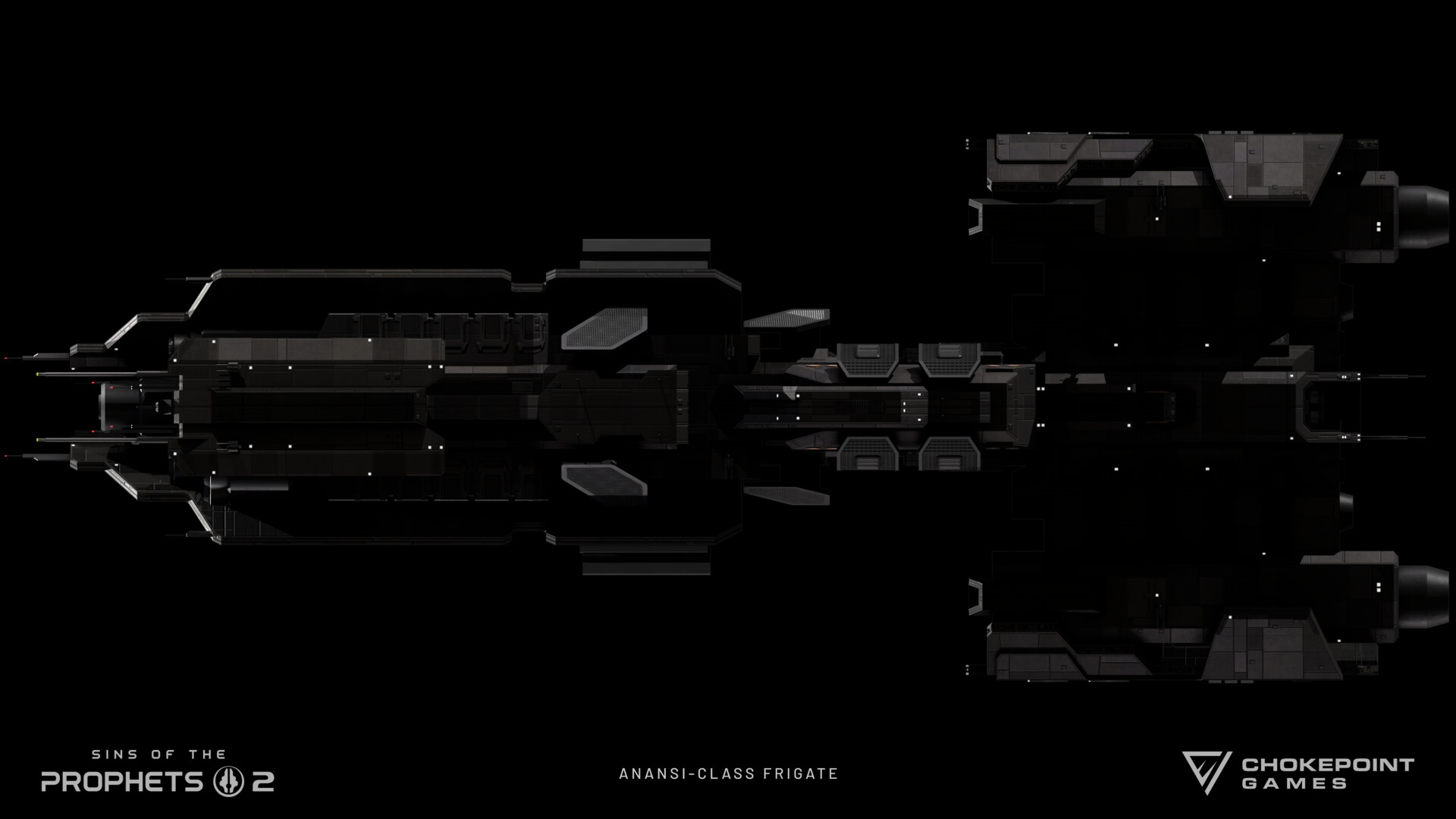 Jacob Stokes - Sins of the Prophets 2 - Anansi-class frigate