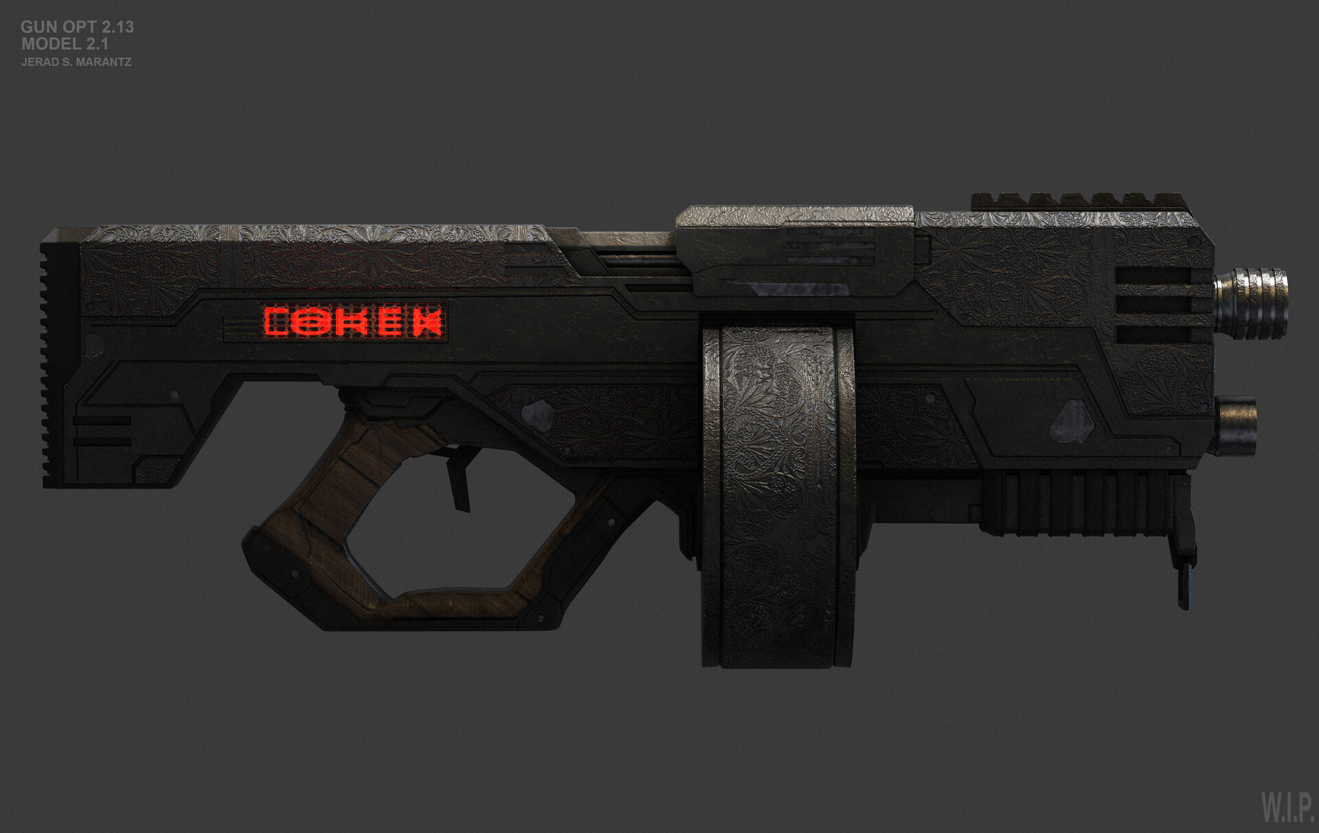 Jerad S. Marantz - REBEL MOON Early GUN Concepts