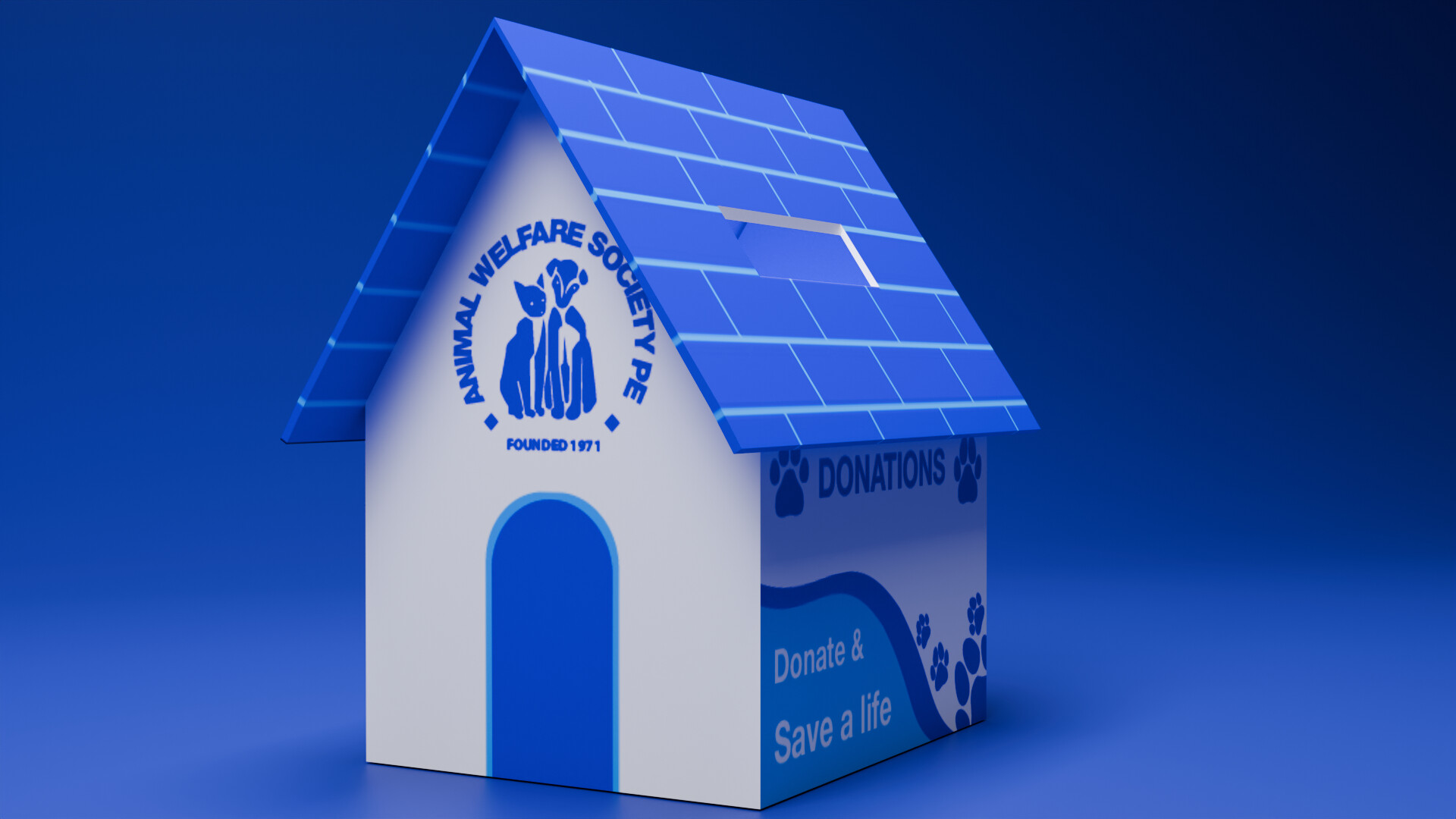 ArtStation - Animal Welfare Society point-of-sale display and mini ...