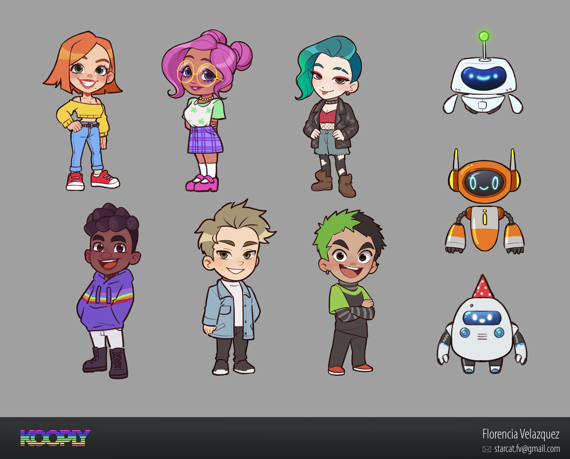 ArtStation - Characters Design - Kooply