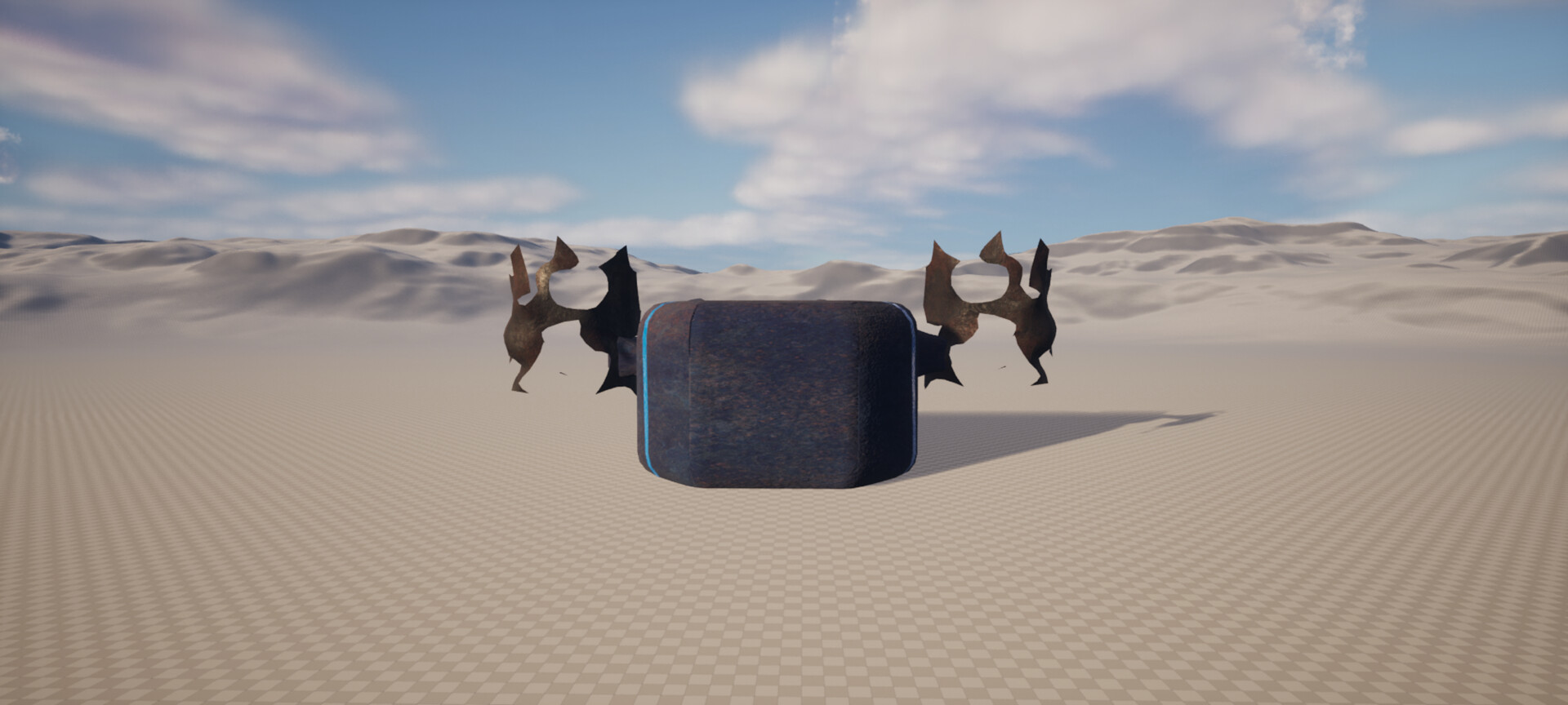 ArtStation - Broken Vehicles and Building Ruins Models