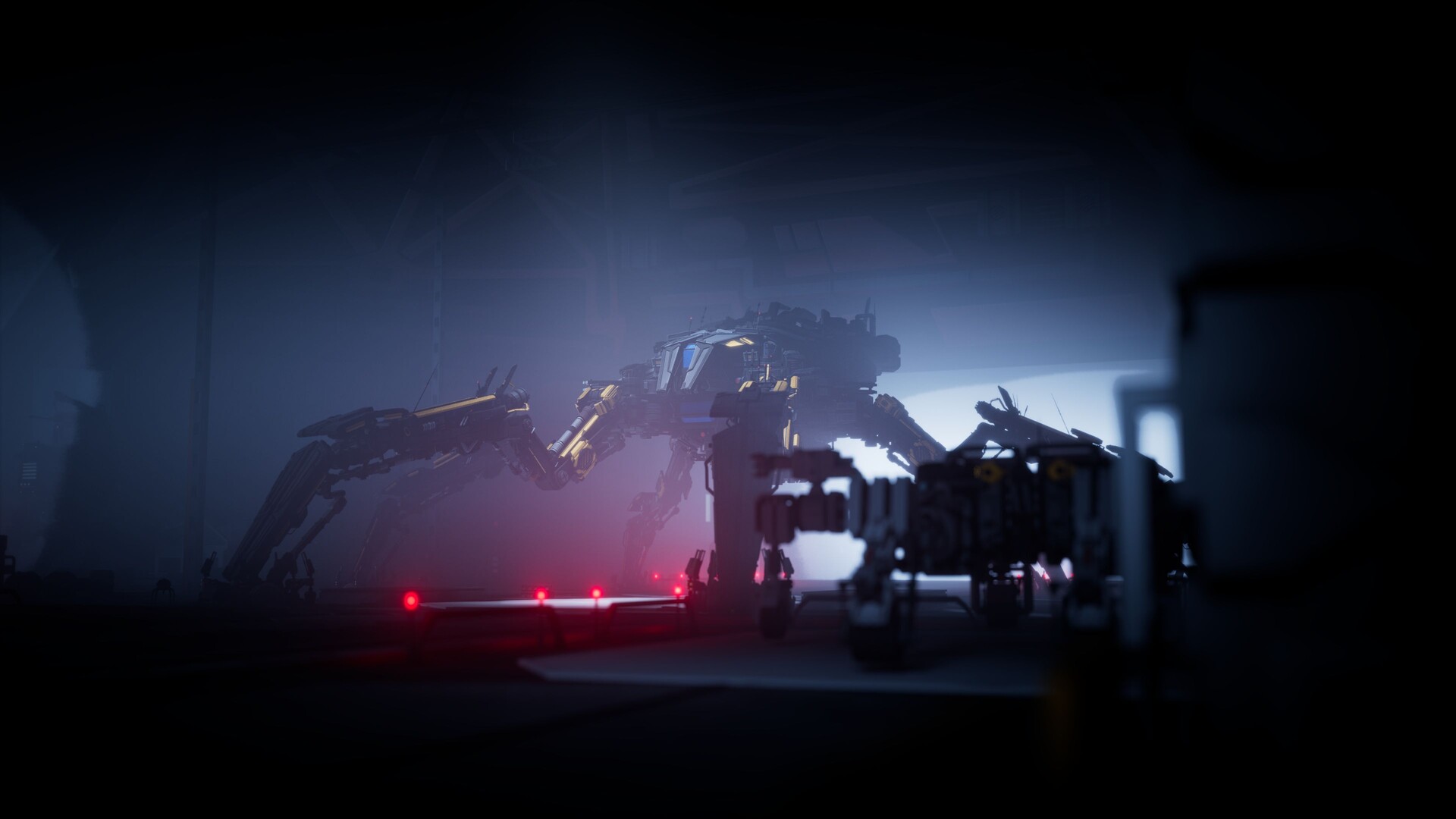 ArtStation - Arachnid Robot Factory - Martin Aleksov