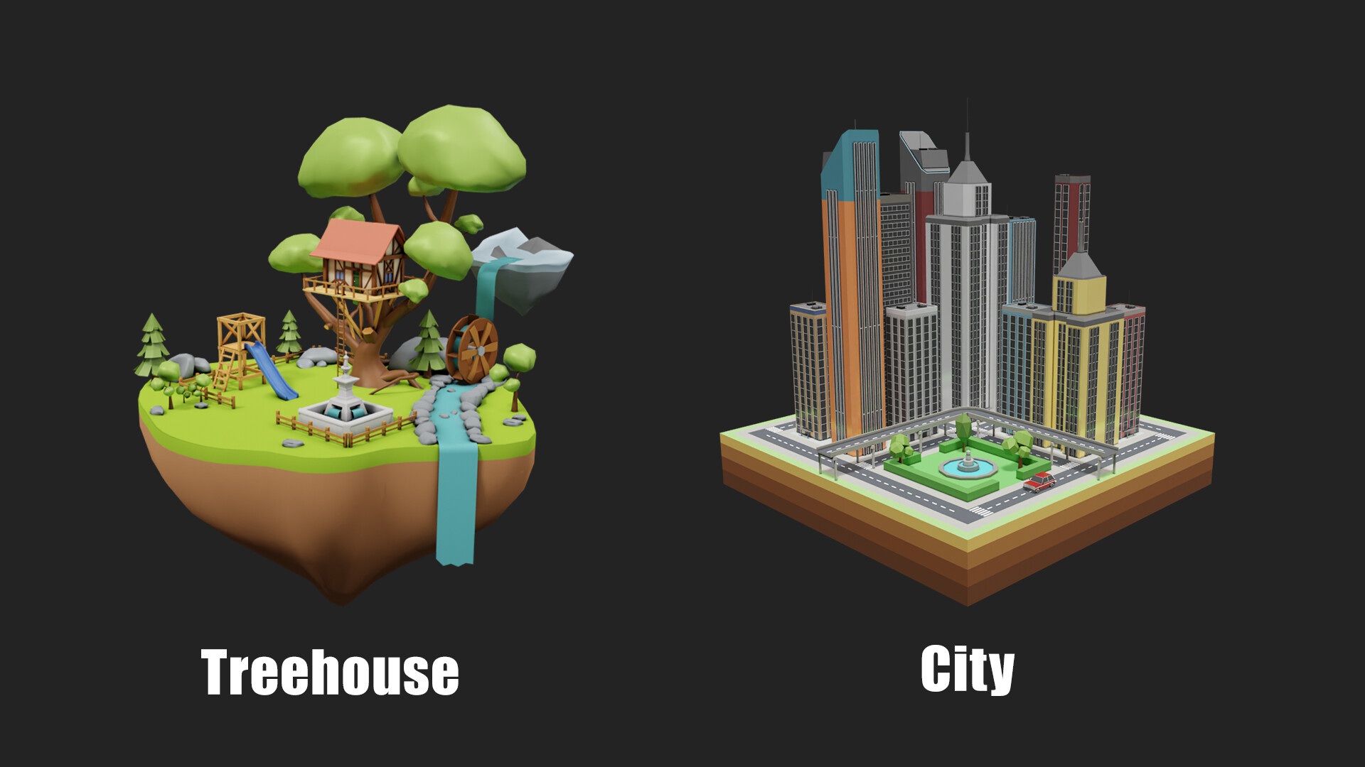 ArtStation - Isometric worlds