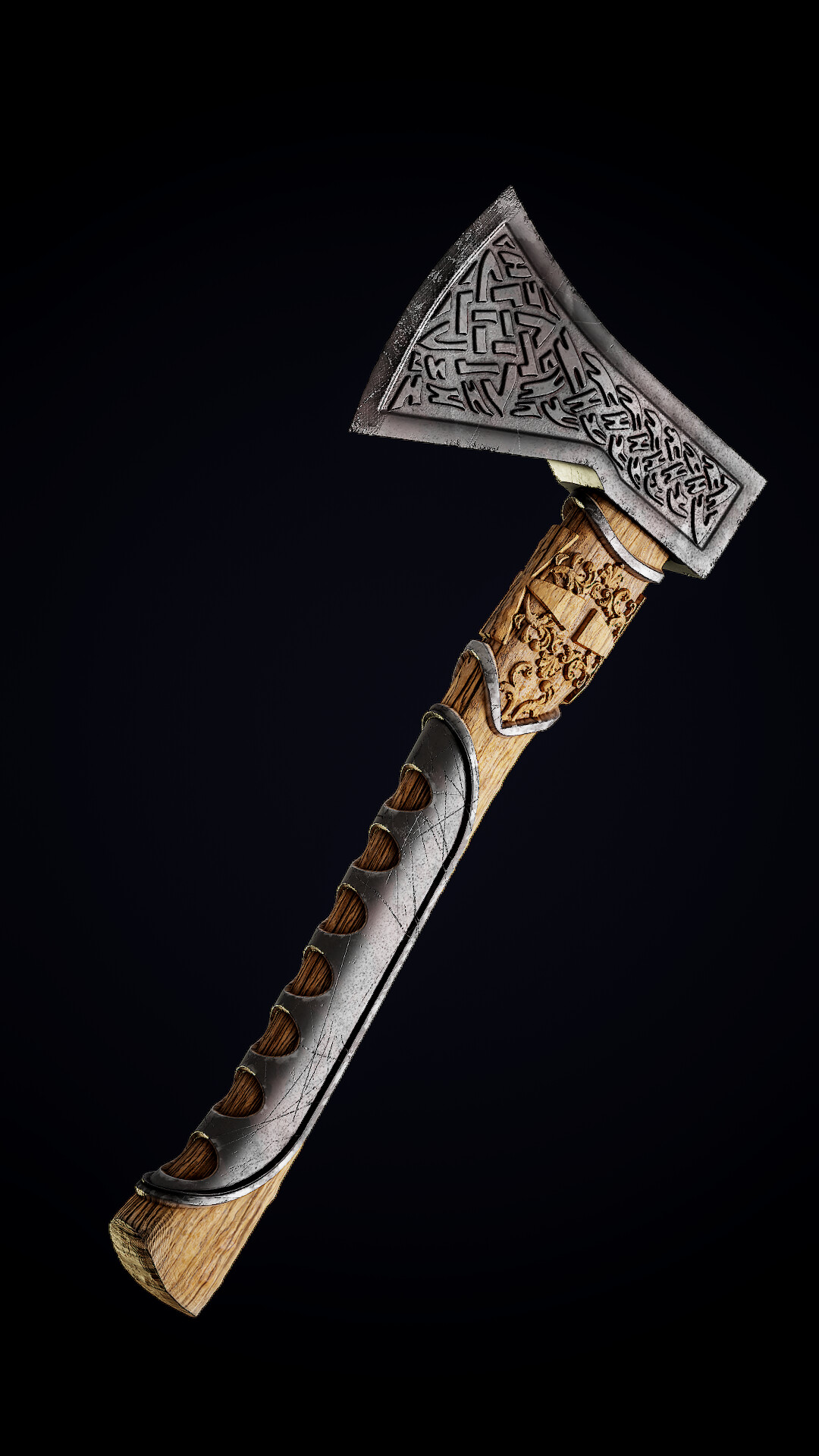 ArtStation - Axe texturing