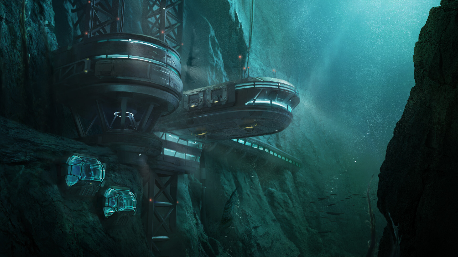 ArtStation - Checkpoint Aorta, Matte Painting