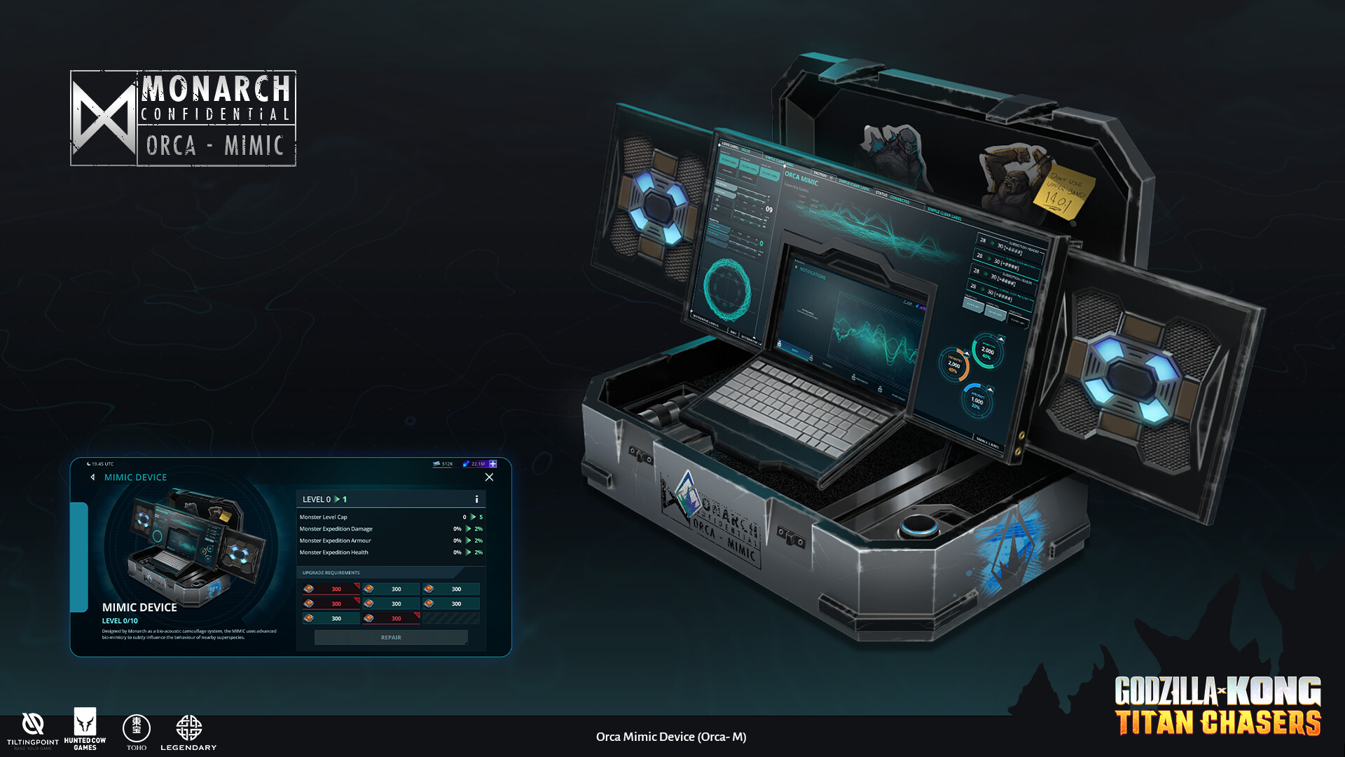 ArtStation - Orca M Device - Godzilla x Kong: Titan Chasers