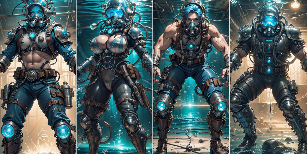 4K Anime Reference Art for Artists and Enthusiasts - 392 Underwater ...