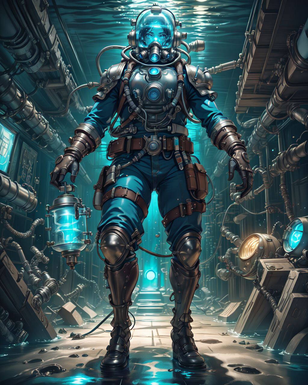 4K Anime Reference Art for Artists and Enthusiasts - 392 Underwater ...