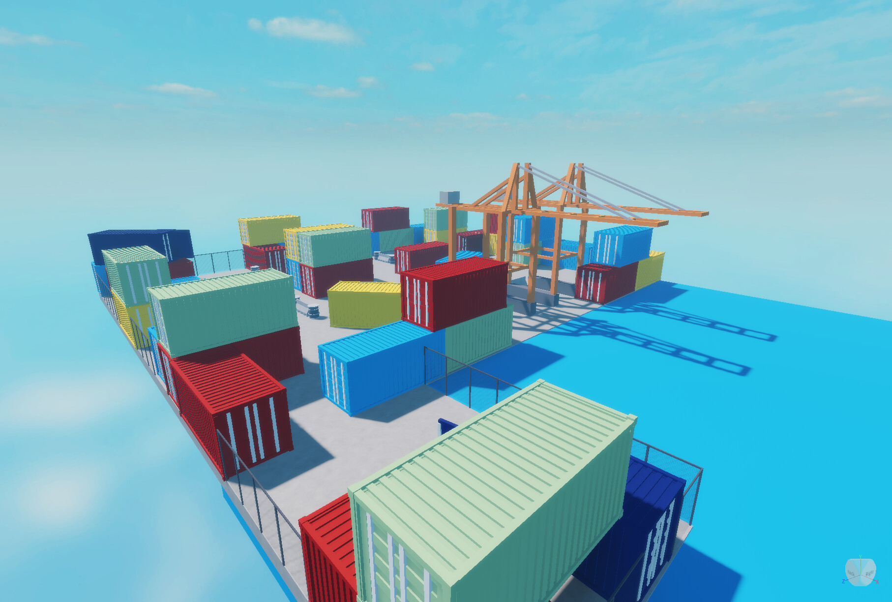 ArtStation - Low Poly crate map