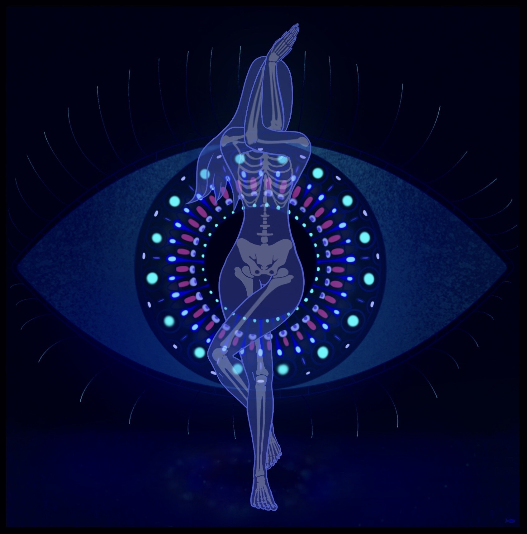 ArtStation - Ajna (the third eye chakra) 👁️