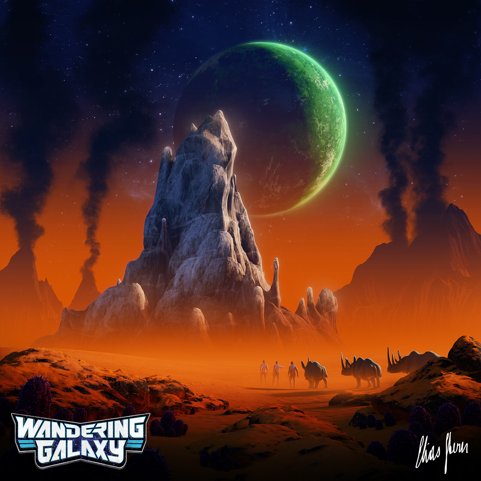 ArtStation - Wandering Galaxy Rubal
