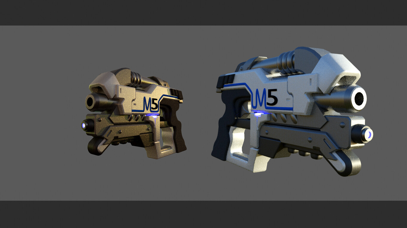 ArtStation - M-5 Phalanx