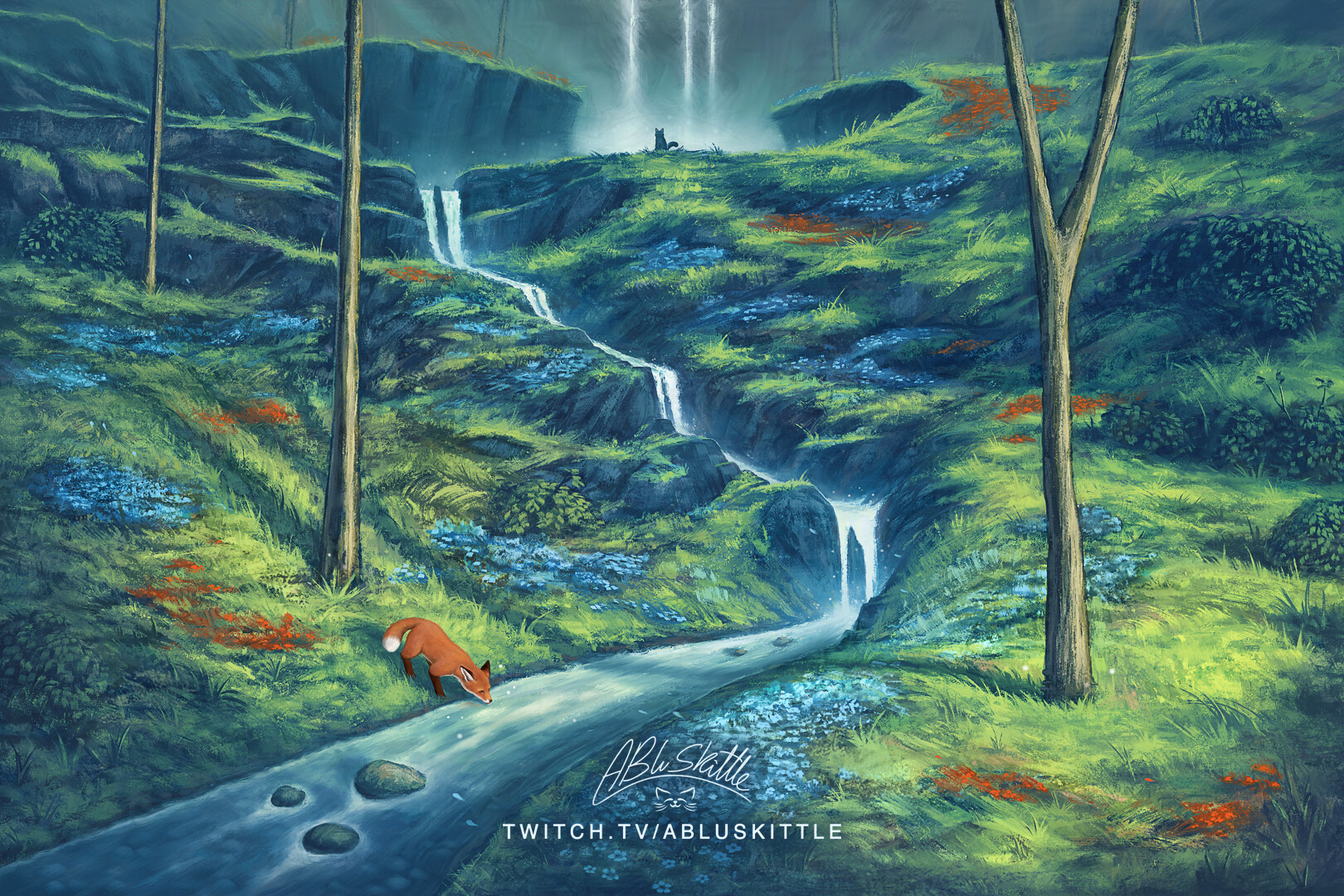 ArtStation - Forest Stream