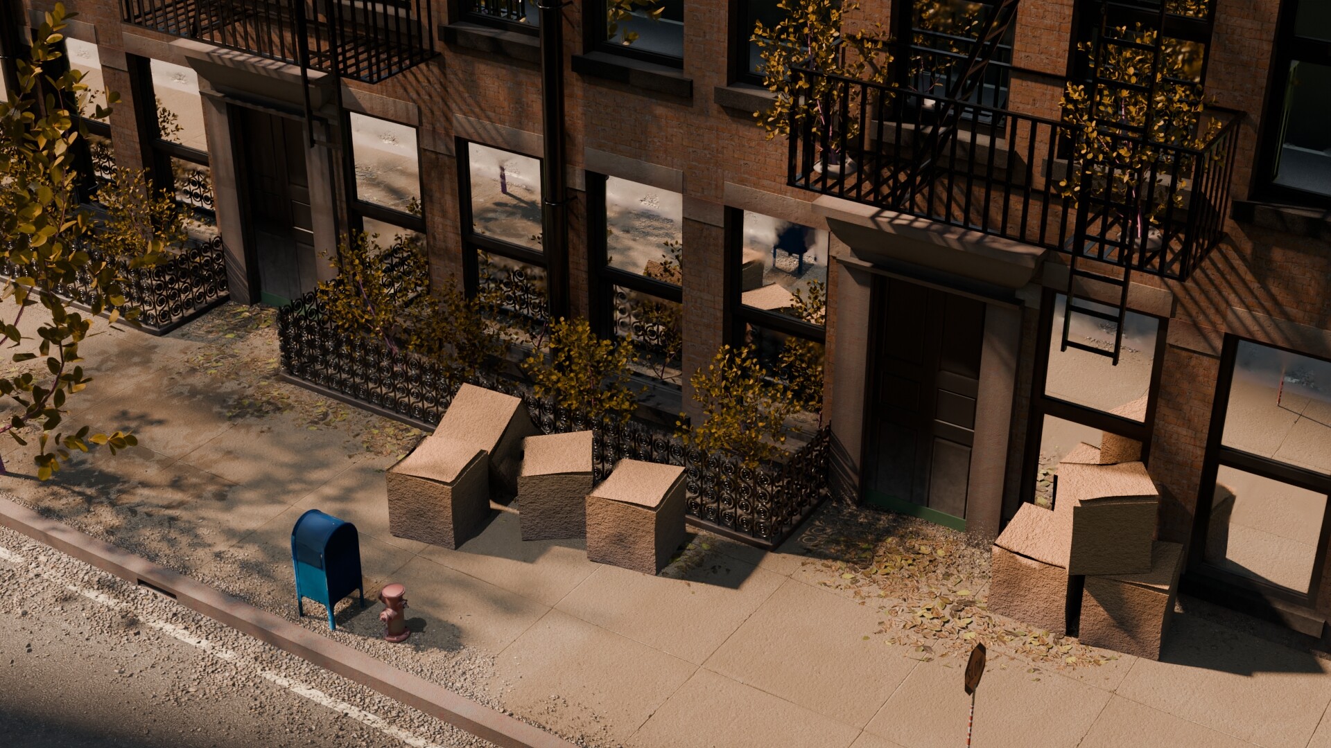 ArtStation - NYC Street