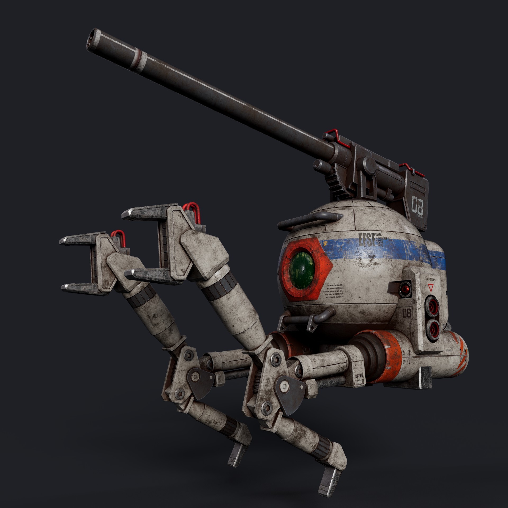 ArtStation - GUNDAM RB-79 (Ball)