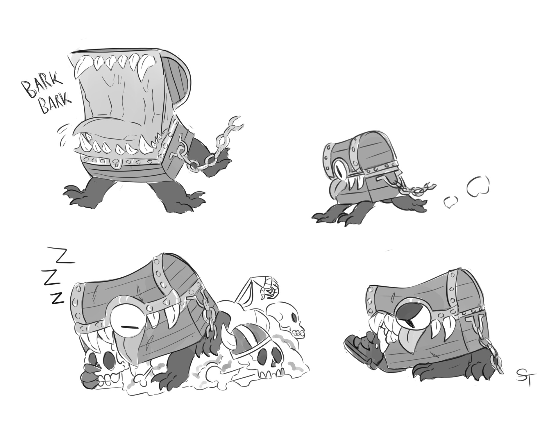 ArtStation - Mimic Dog