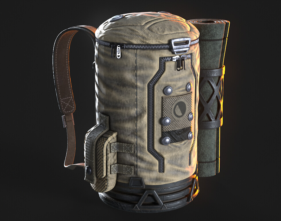 ArtStation - Heavy duty Backpack