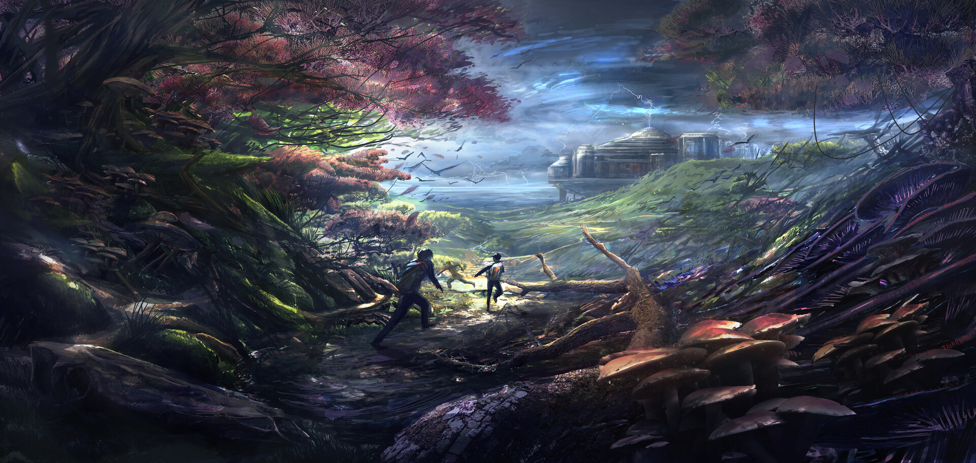 ArtStation - CONTAGION: RUSH HOUR