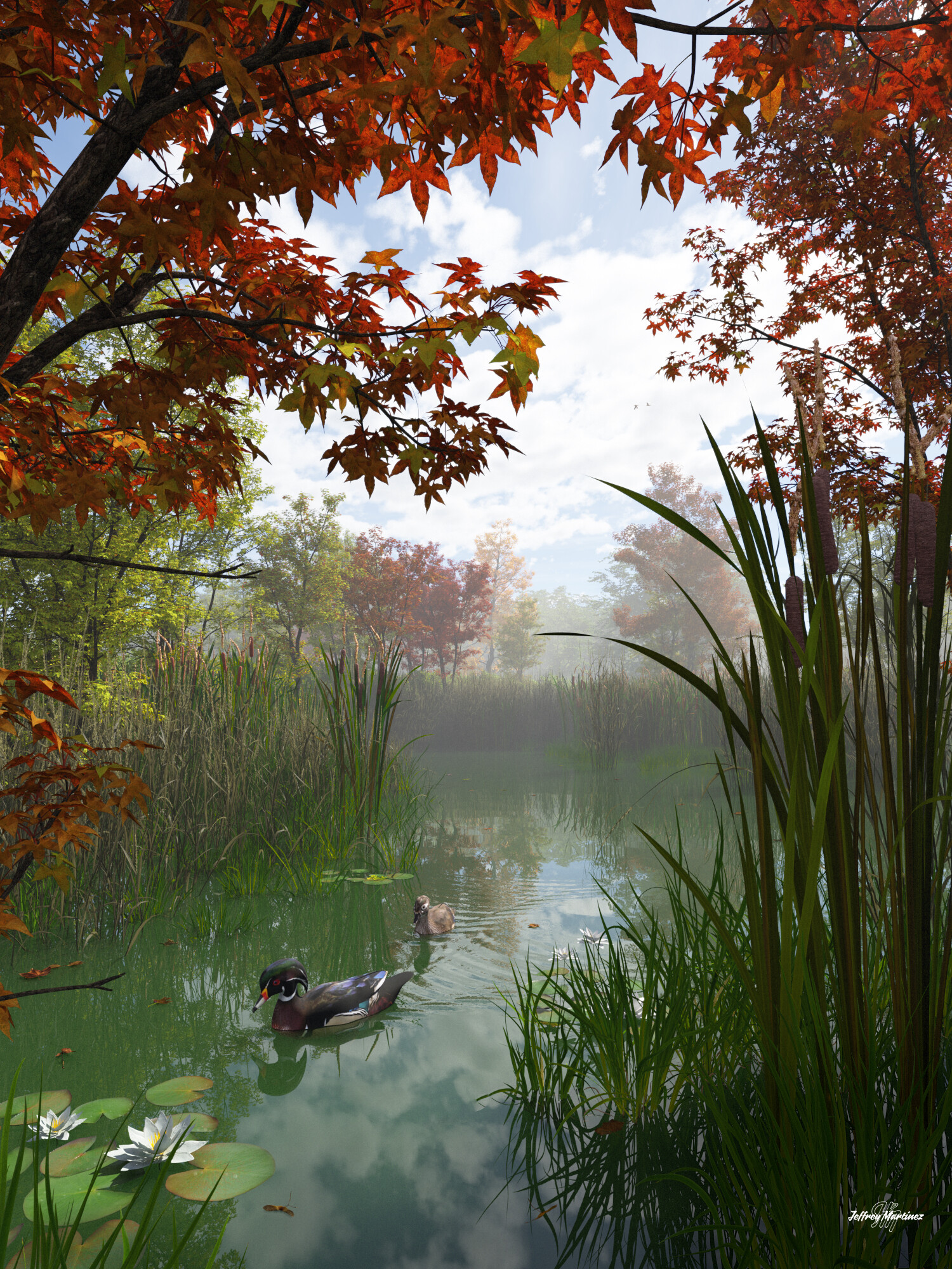 ArtStation - Whispers of Fall