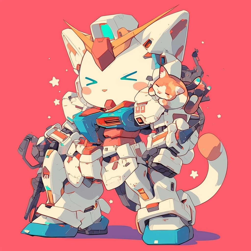 ArtStation - Gundam Cats