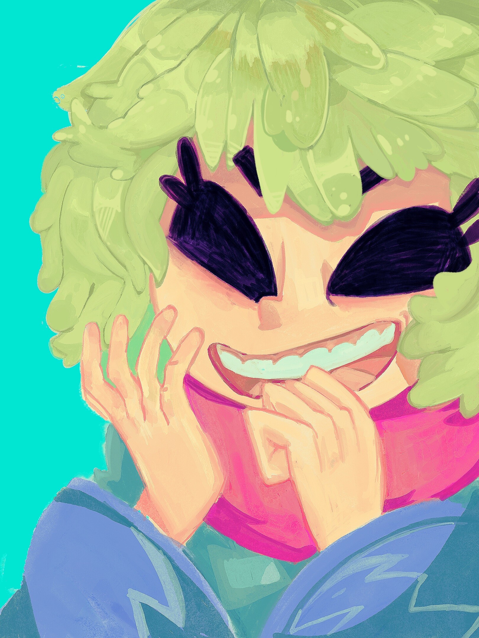 ArtStation - Short stub and a cute face