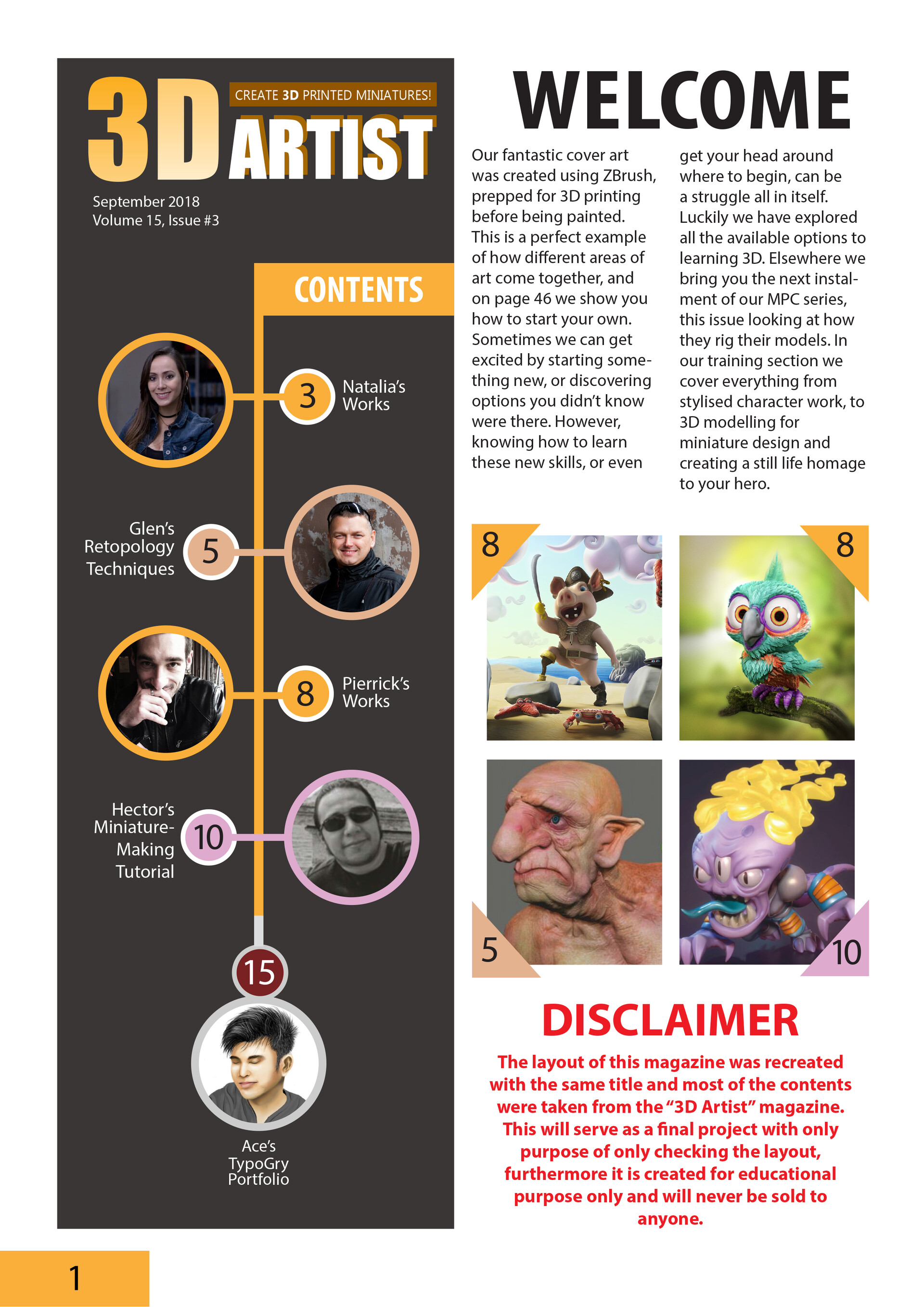 Ace Bryan Lino - 3D Artist Magazine