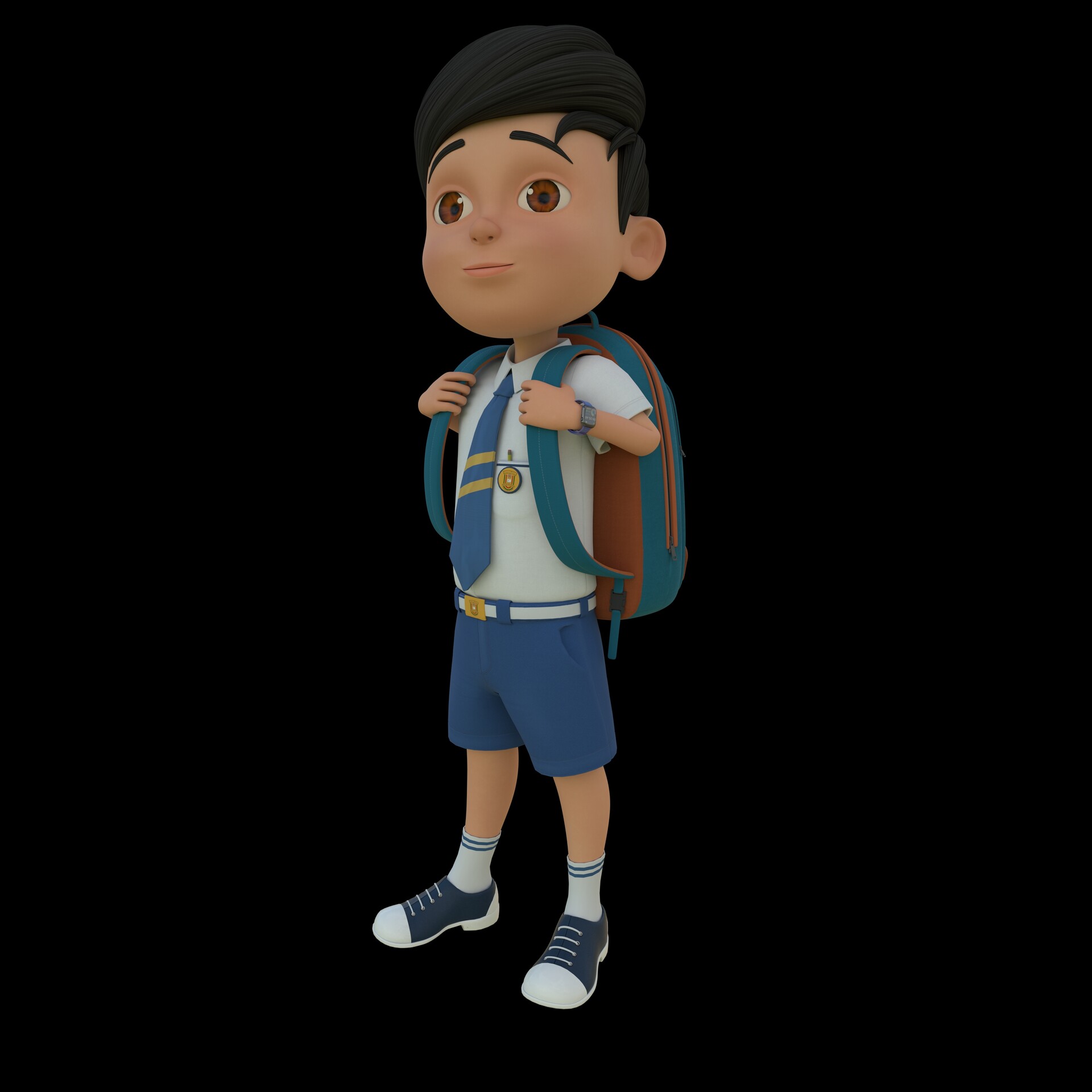 ArtStation - school Boy