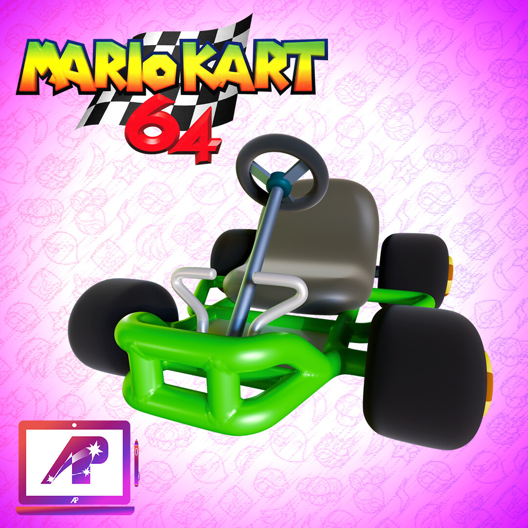 ArtStation - Kart (Mario Kart 64)