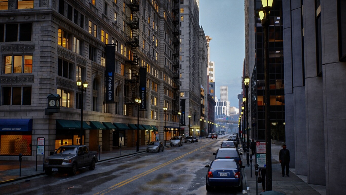 ArtStation - Unreal Engine 5 Realistic City