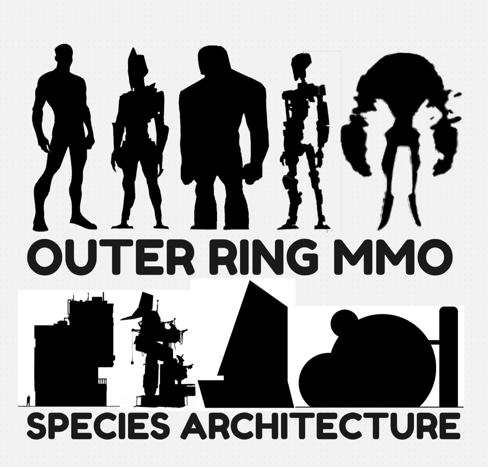 ArtStation - Outer Ring MMO - species architecture showcase