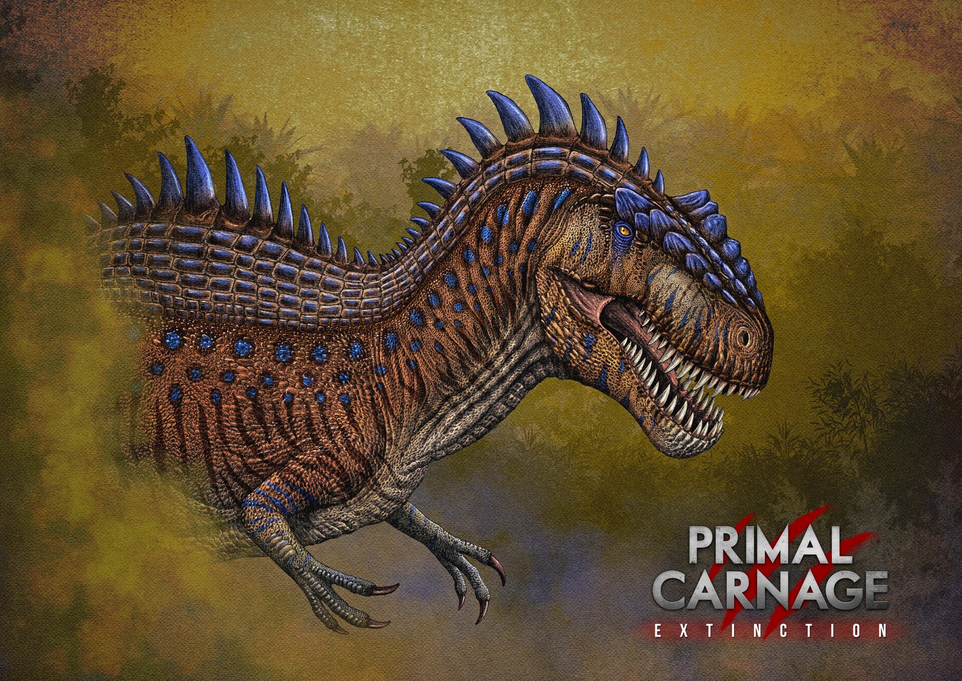 ArtStation - Royal Acrocanthosaurus - Primal Carnage: Extinction