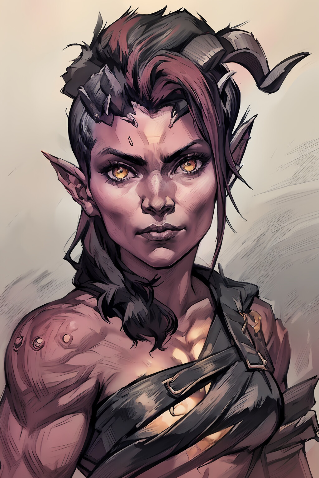 ArtStation - Portraits of Baldur's Gate 3 characters drawn in pencil