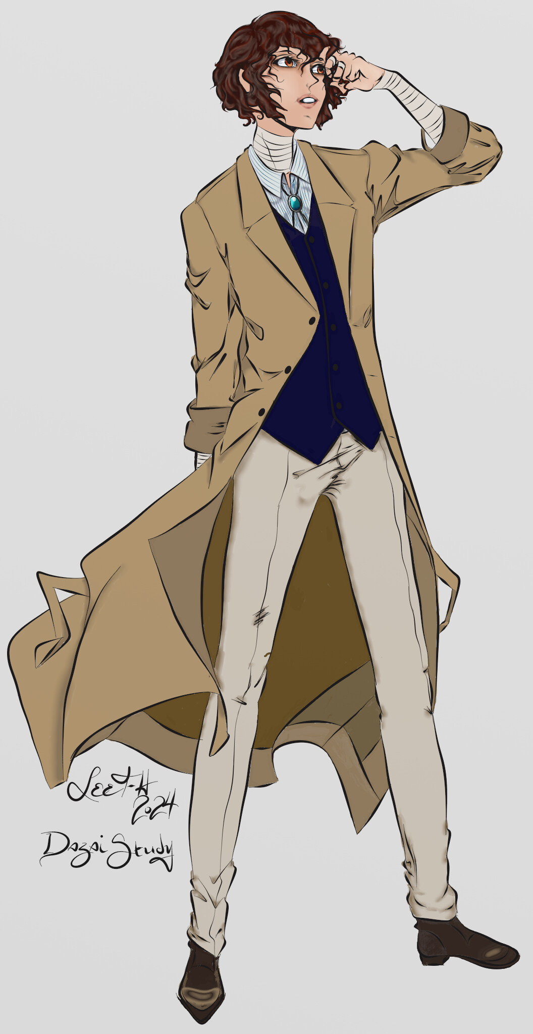 ArtStation - Dazai Dress Up Dolls