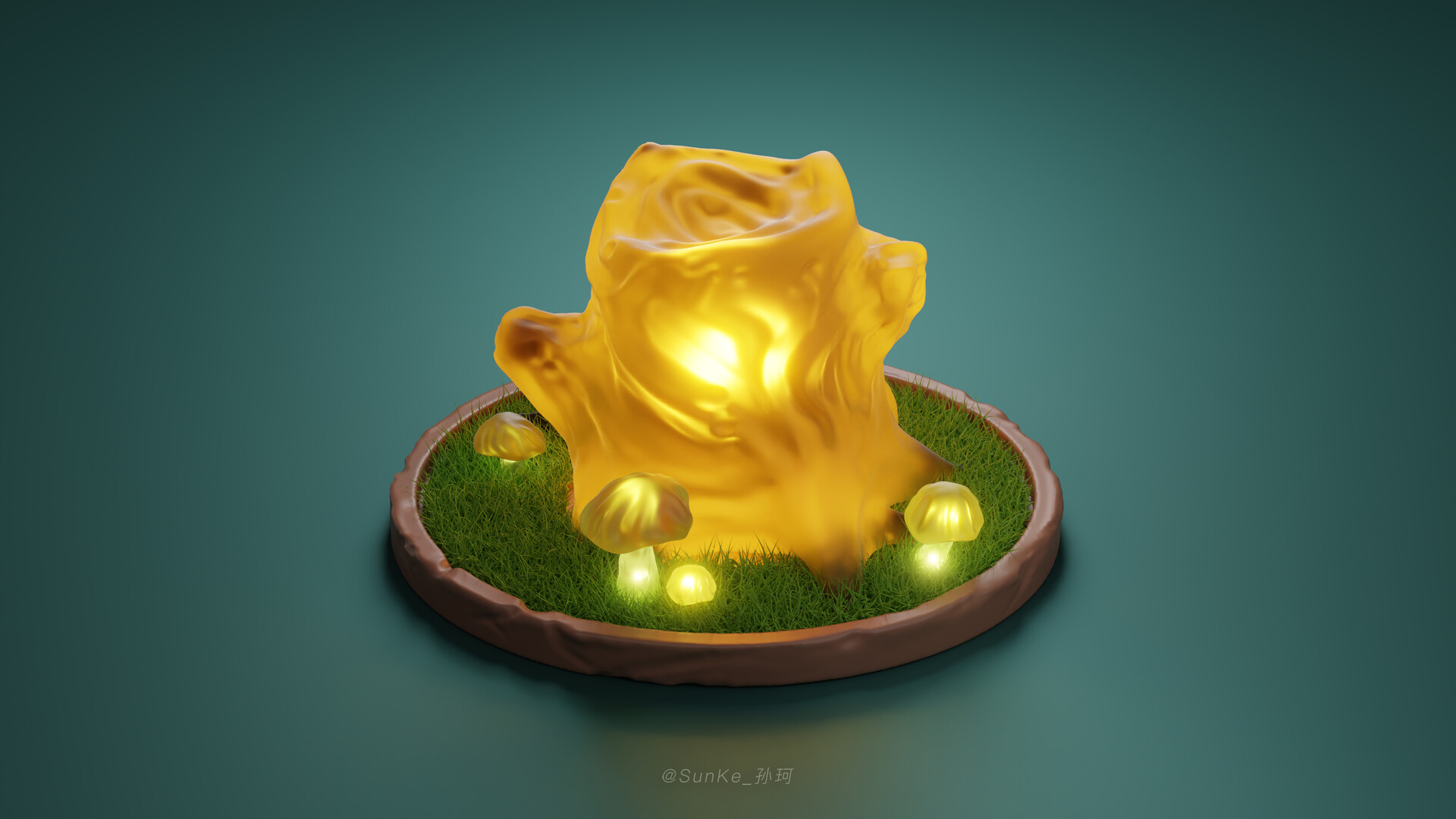 ArtStation - Small scene practice | 风格化场景练习