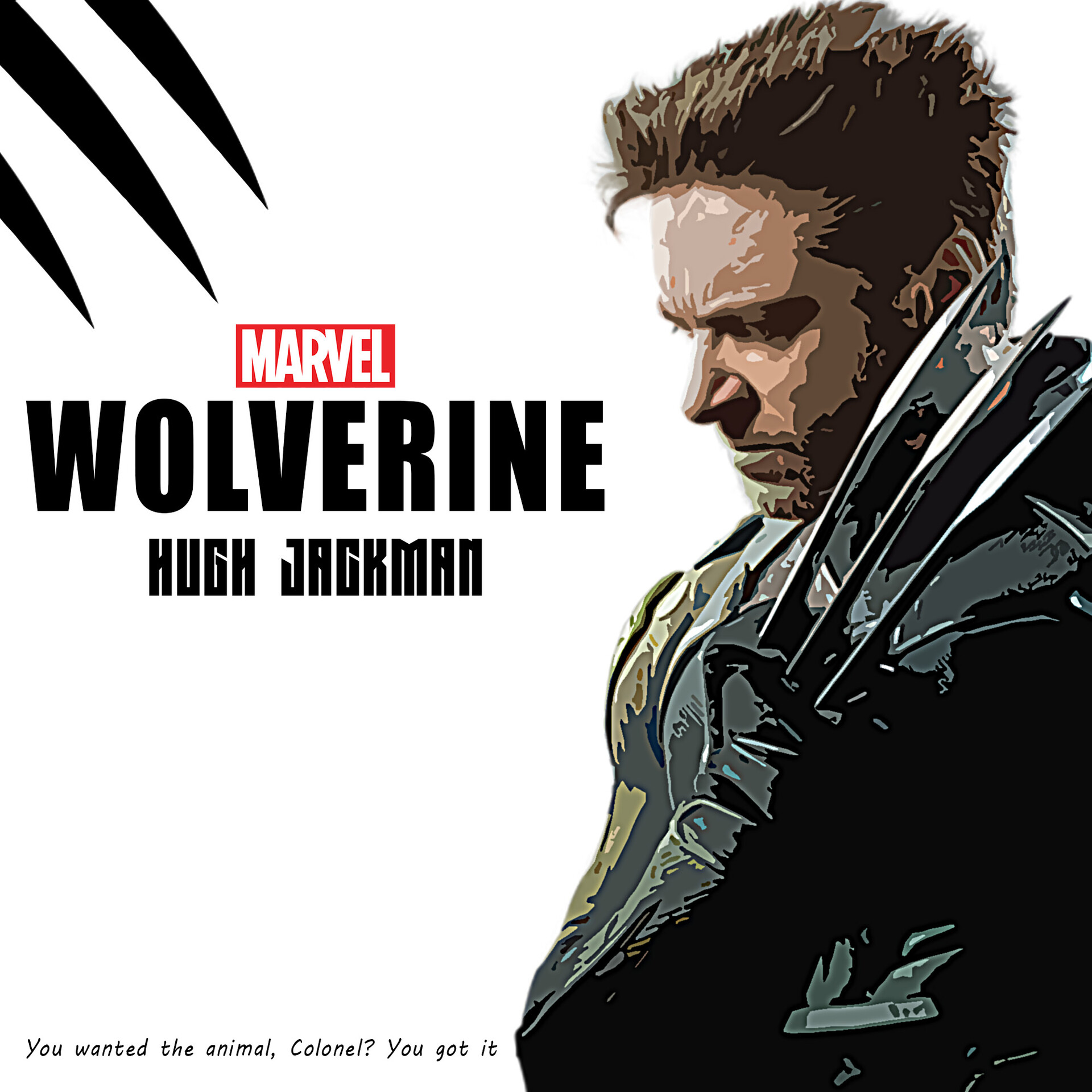 ArtStation - Wolverine | cover art poster