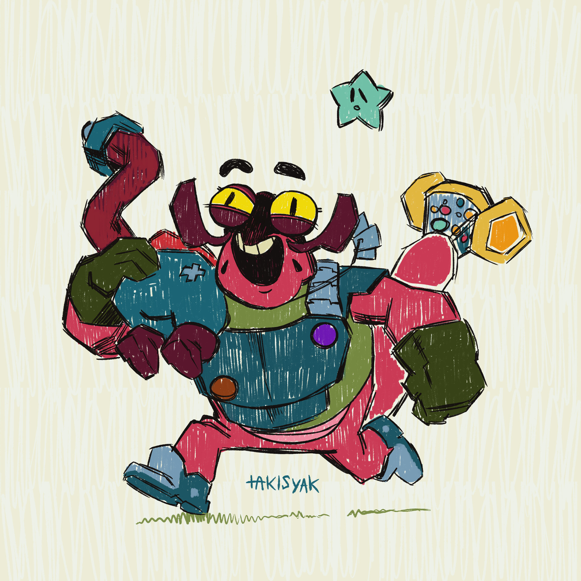 ArtStation - Clancy from Brawl Stars